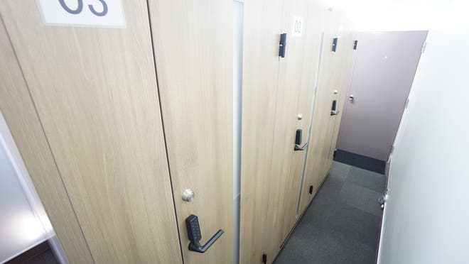 <ヒトリボックス 横浜駅東口No.2>高速光回線Wi-Fi📶ナノイー発生機✨モニター🖥テレワーク/面接/自習/作業の写真9