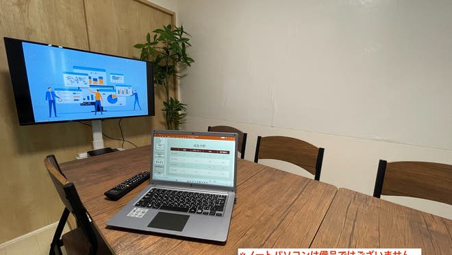 <レンタルスペース茨木東宮町①>キッチン🍳Wi-Fi📶女子会/ママ会/会議/商談/テレワークの写真3