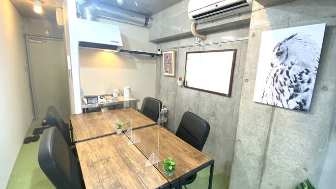 ✨オープン記念✨<門前仲町会議室>門仲駅すぐ!完全個室✨Wi-Fi📶プロジェクター🎥テレワーク/Web面接/会議/ボドゲの写真6
