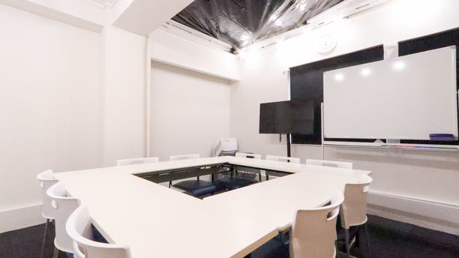 【横浜駅徒歩1分!高島屋すぐ!14名利用可!】大型モニター・ホワイトボード・WiFi全て無料!ふれあい貸し会議室 横浜No95の写真10