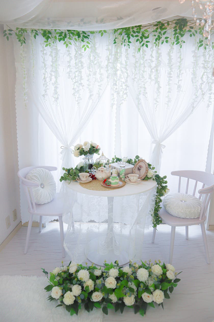 要町駅徒歩4分の可愛いレンタルスペース♡ホワイトクリスマスルーム🎄ポートレート撮影🤍コスプレ🤍推し活🤍女子会の写真28