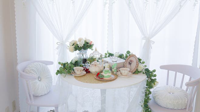 要町駅徒歩4分の可愛いレンタルスペース♡ホワイトクリスマスルーム🎄ポートレート撮影🤍コスプレ🤍推し活🤍女子会の写真28