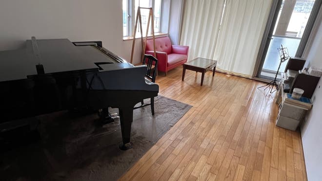 志木駅より徒歩すぐ、グランドピアノのある音楽スタジオの写真4