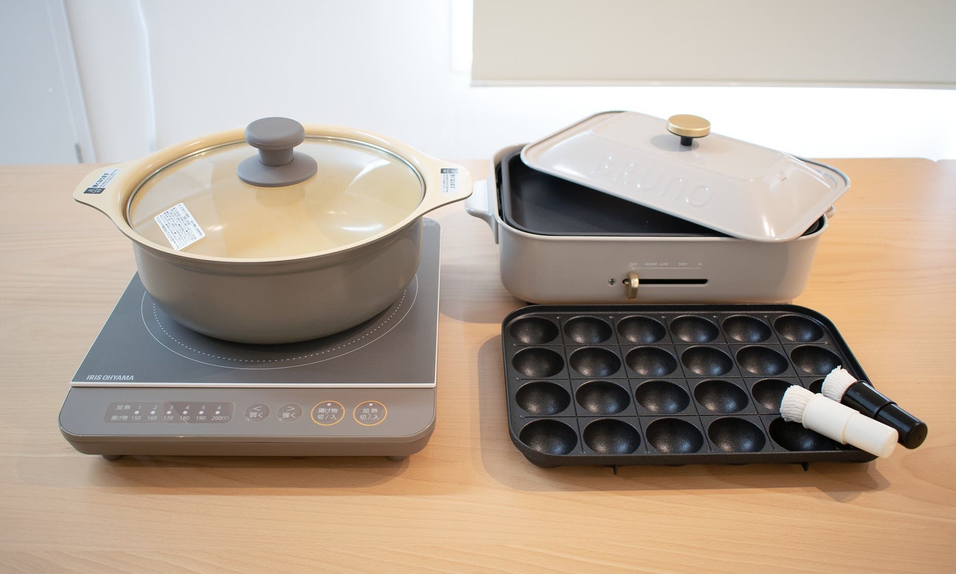 IHプレート＆フライパン鍋セットの画像1