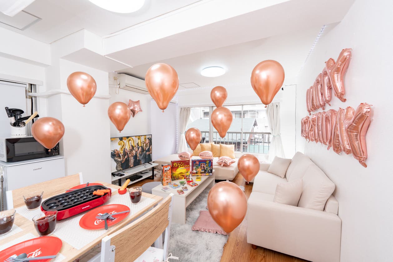 ricopa導入💗最大14名🉐錦糸町駅4分🥳ドンキ🐧大人気ゲーム機🎮55型TV📺女子会💗推し活🌟撮影📷白壁🌟の写真26