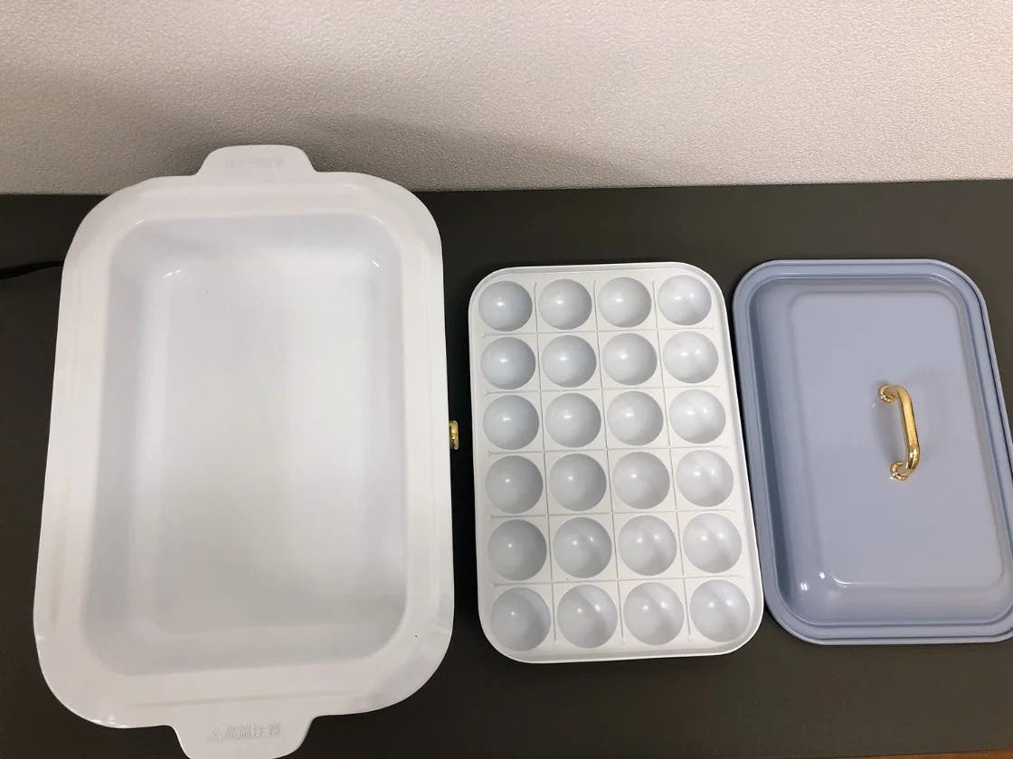 ホットプレート（たこ焼きプレートあり）の画像2