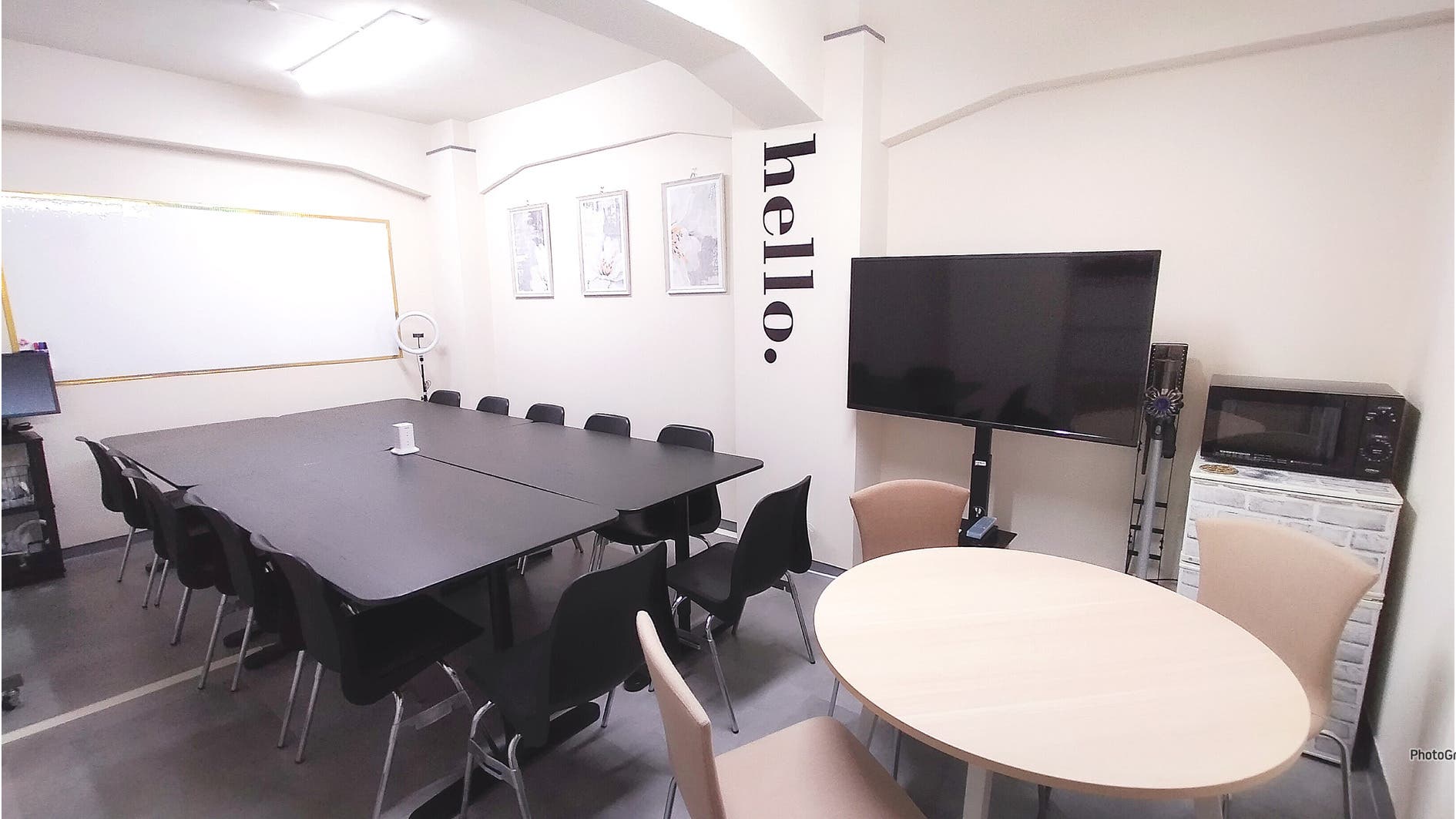 神田駅東口徒歩2分/1日プラン24h/会議/ボードゲーム/オフ会/50型モニター/冷蔵庫/レンジ/大型デスクの写真14
