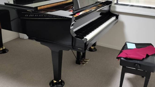 スタジオB6.2畳/グランドピアノヤマハS6X、個人練習や楽器・声楽レッスンに、少人数の合奏が可能です。の写真2