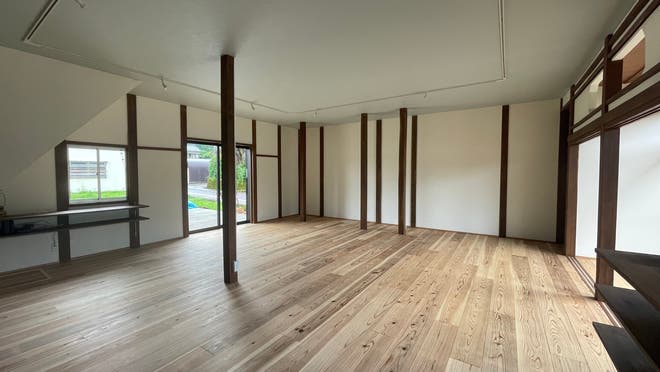 田園風景のコワーキングスペースの写真2