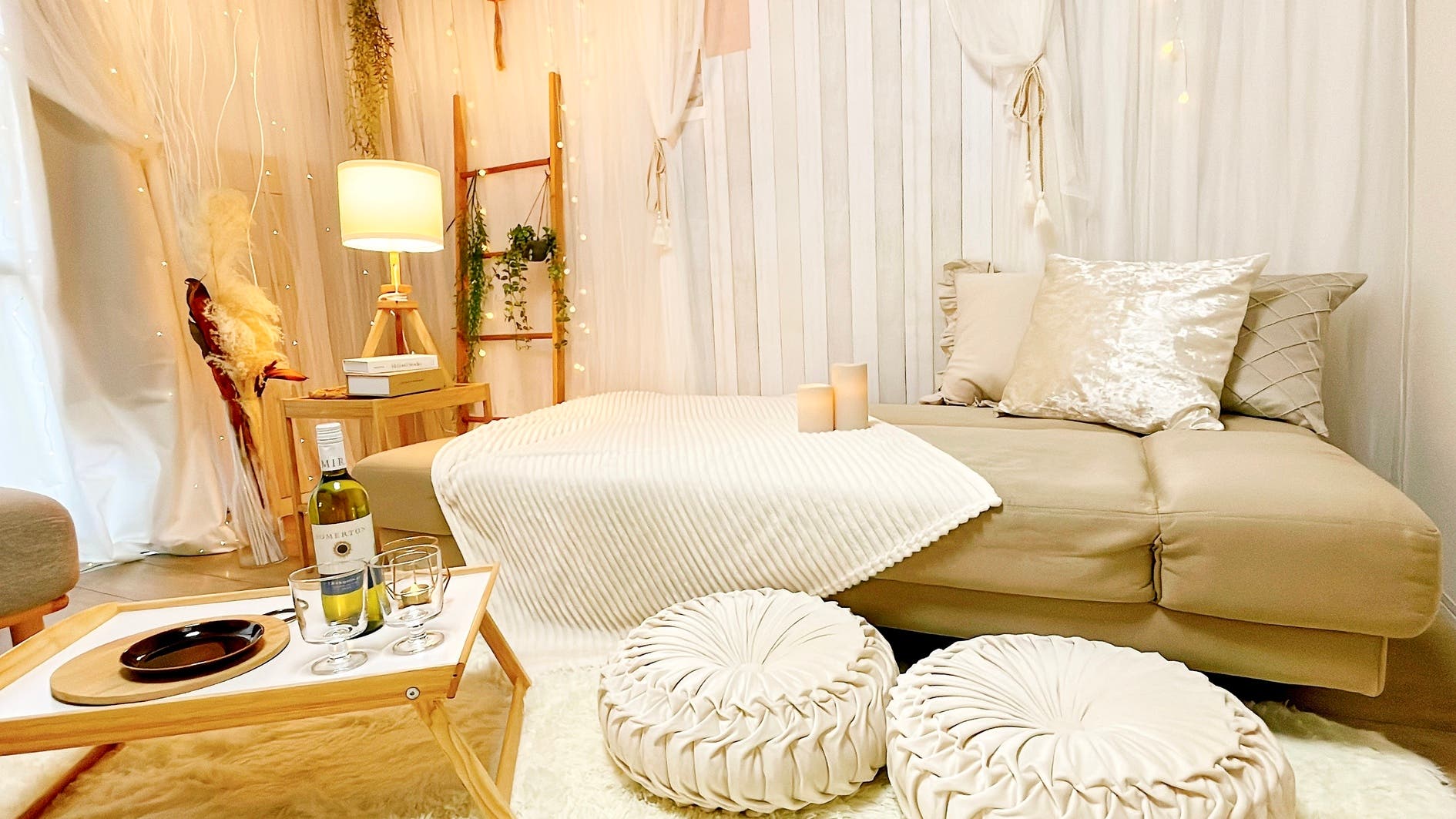 🎅クリスマス装飾中🎄100㌅特大シアター🎬ゴミ捨て無料✨烏丸駅３分/スーパーコンビニ1分/デート💑女子会🍷推し活💕の写真12