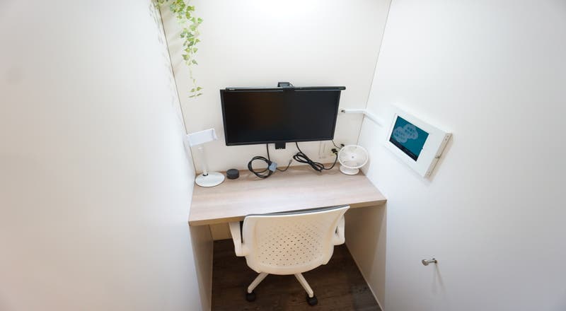 ＜SpemaBOX_マルイ錦糸町No.1＞完全個室ブース💼光Wi-Fi📶モニター🖥テレワーク/ZOOM/面接/自習/作業