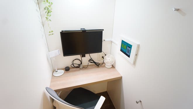 <PaO Work マルイ錦糸町店No.3>完全個室ワークブース💼光Wi-Fi📶モニター🖥テレワーク/ZOOM/面接/自習/作業の写真5