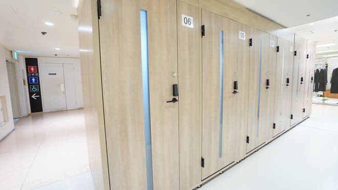 <PaO Work マルイ錦糸町店No.6>完全個室ワークブース💼光Wi-Fi📶モニター🖥テレワーク/ZOOM/面接/自習/作業の写真9