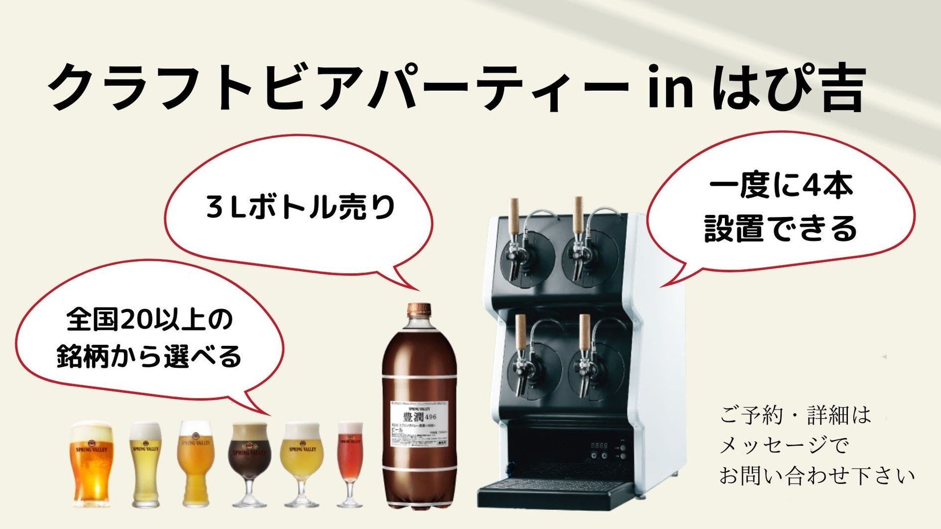 【はぴ吉シェアキッチン＆パーティールーム】地下貸切/２４時間・深夜演奏可能/クラフトビールサーバー有/駅近/飲食営業許可取得済の写真9