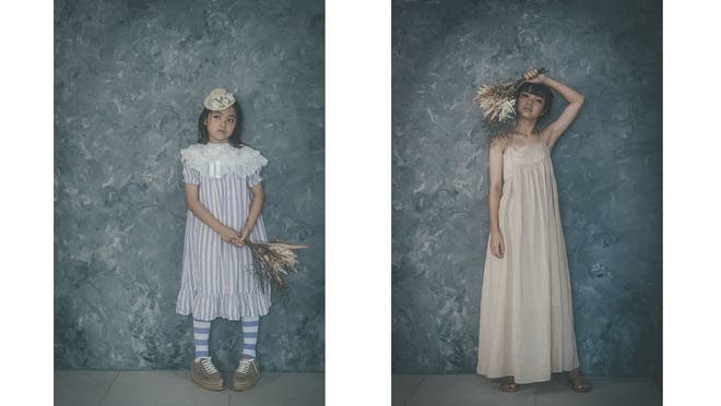 【4m超えドライフラワー造形】本格的撮影スタジオ|漆喰壁|レンガ壁|カーテン装飾|カフェ板|タイル床|アパレル|背景×10の写真3