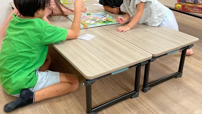 ボードゲーム多数!座卓でお子様のワークショップに最適の写真2