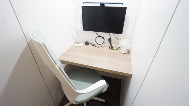<PaO Work 町田モディ店No.2>完全個室ワークブース💼Wi-Fi📶モニター🖥テレワーク/ZOOM/面接/自習/作業の写真5