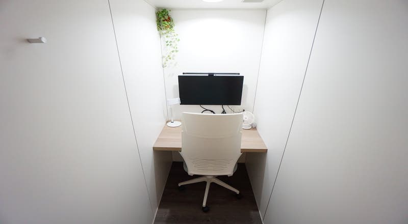 ＜SpemaBOX_町田モディNo.3＞完全個室ワークブース💼Wi-Fi📶モニター🖥テレワーク/ZOOM/面接/自習