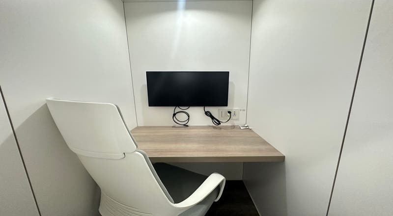 ＜SpemaBOX_南大沢テレワークステーション ブースA＞完全個室ワークブース💼光回線Wi-Fi📶モニター🖥テレワーク