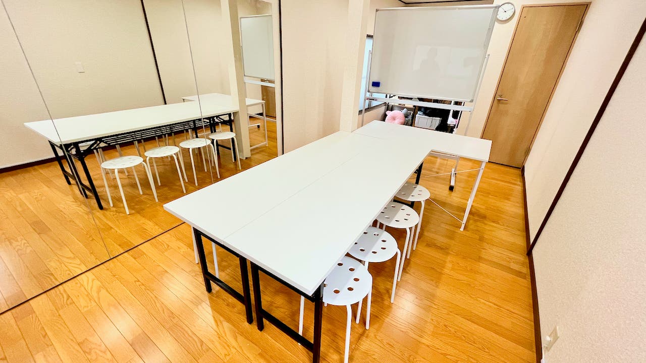 ✨桃井原っぱ公園そば、大きな鏡有✨サロン🌸ヨガ🧘‍♀️お教室📚ママ会💐テレワークにもの写真10