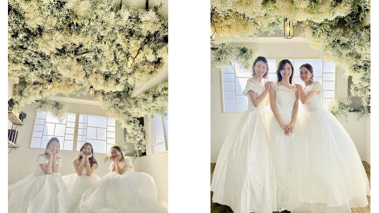 満天のカスミソウの下撮影収録できる機材全部無料のデザイナーズ撮影スタジオの写真15