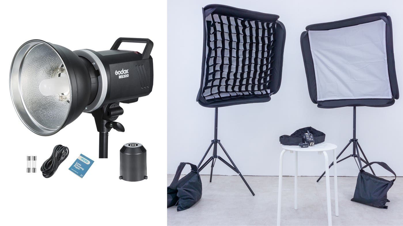 【有料】ストロボセット(Godox MS300 ) の画像1
