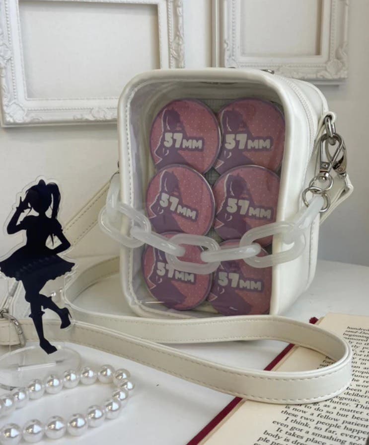 【撮影グッズ👜】カラフルチェーンぬい痛ショルダーの画像1