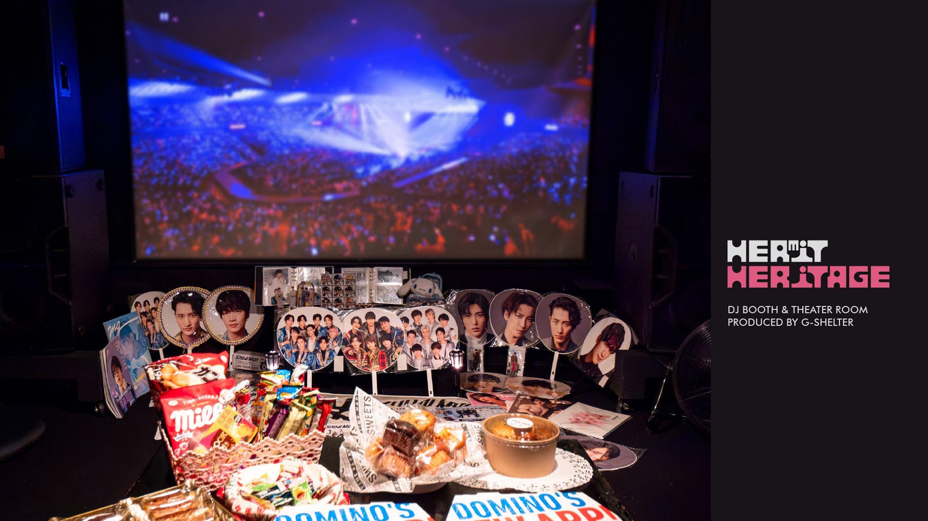 シアタールーム＆DJブース【Hermit Heritage】大画面＋迫力音響でミニパーティ！プロ仕様のDJ機材でライブ配信も！の写真22