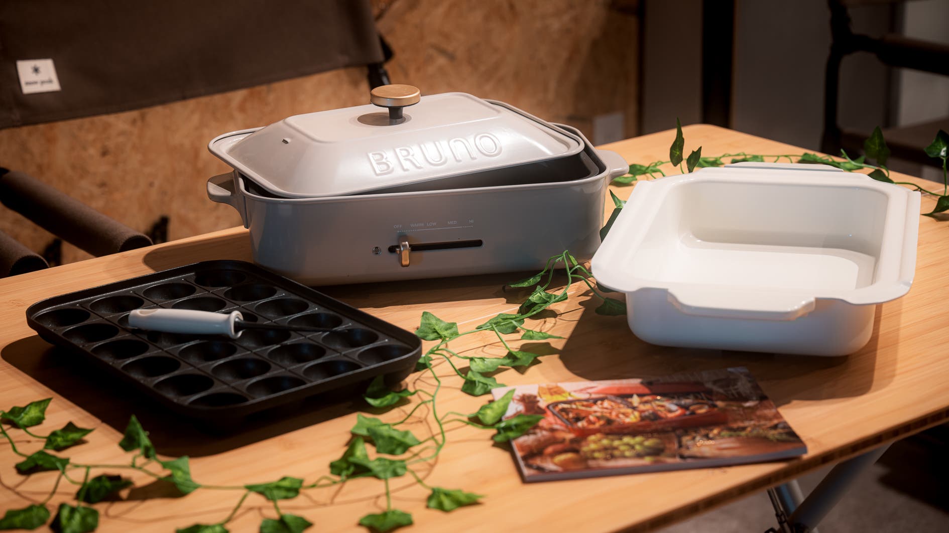 🍳たこ焼き器&ホットプレート（BRUNO）の画像1