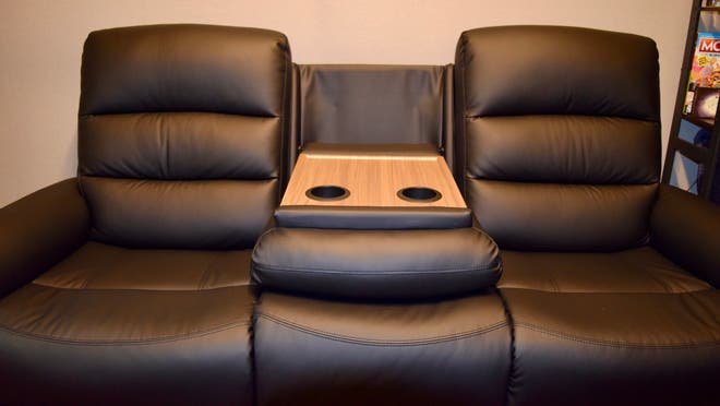🎉プライベートシアタールーム🎬本格スクリーン🎞️映画デート🍿地デジ📡DVD📀寝落ち必至リクライニングソファ😪の写真12