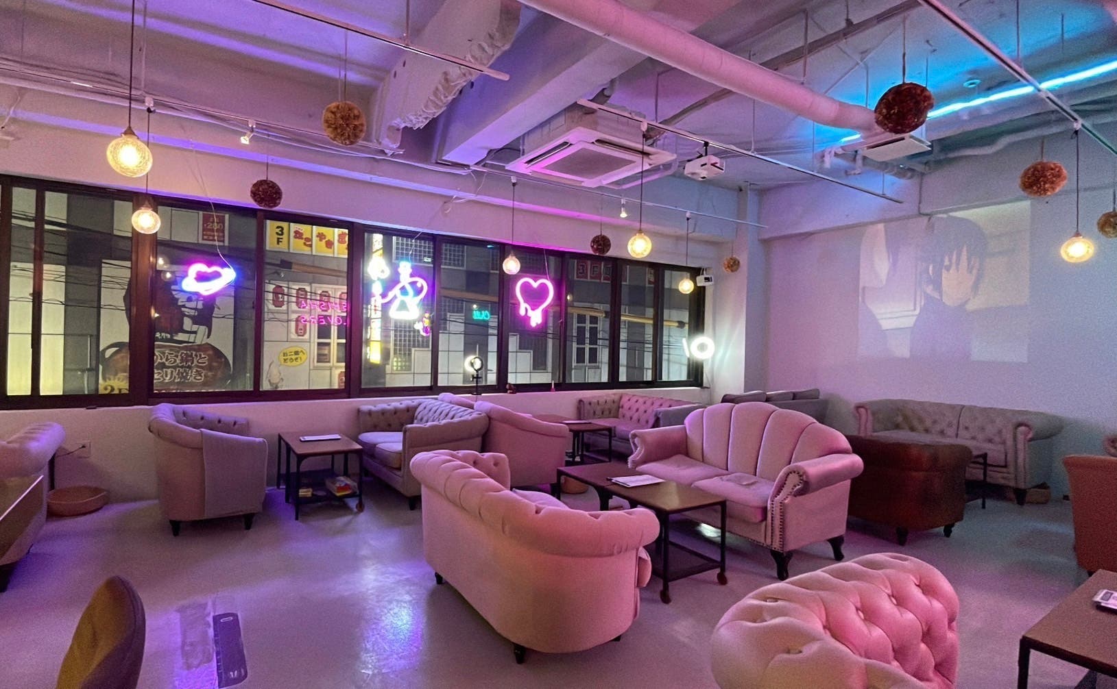 【No Nameお初天神⭐️飲み放題のみ予約可♪】インスタ映えな東梅田徒歩2分のオシャレバー☆忘年会,新年会,サークル,合コンの写真5