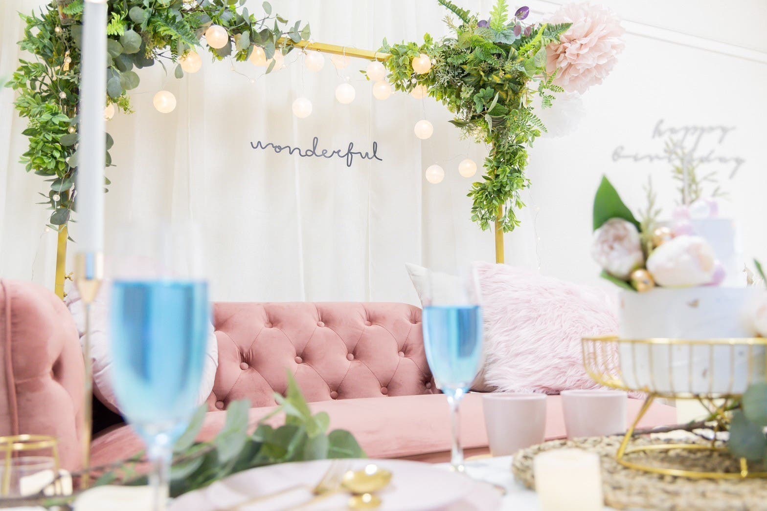 💖ピンク基調💙心斎橋4分❣️最大12名🙆‍♀️推し活🍀大画面ﾃﾚﾋﾞ🎬パーティー🥂女子会🎀Katy心斎橋の写真9