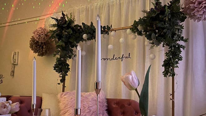 💖ピンク基調💙心斎橋4分❣️最大12名🙆♀️推し活🍀大画面テレビ🎬パーティー🥂女子会🎀Katy心斎橋の写真15