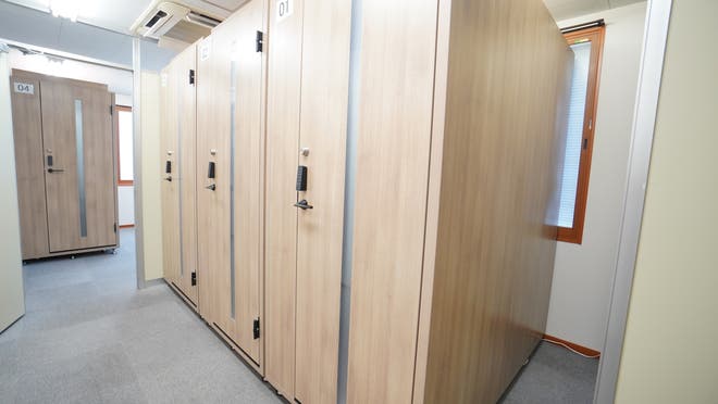 <ワークブース宝町No.2>駅近人気エリア🚃完全個室💼Wi-Fi📶電源🔌テレワーク/ZOOM/自習/作業場所の写真2