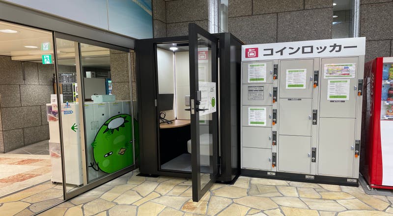 ☆テレワークブースまつちかタウン☆伊予鉄道松山市駅から徒歩１分！！