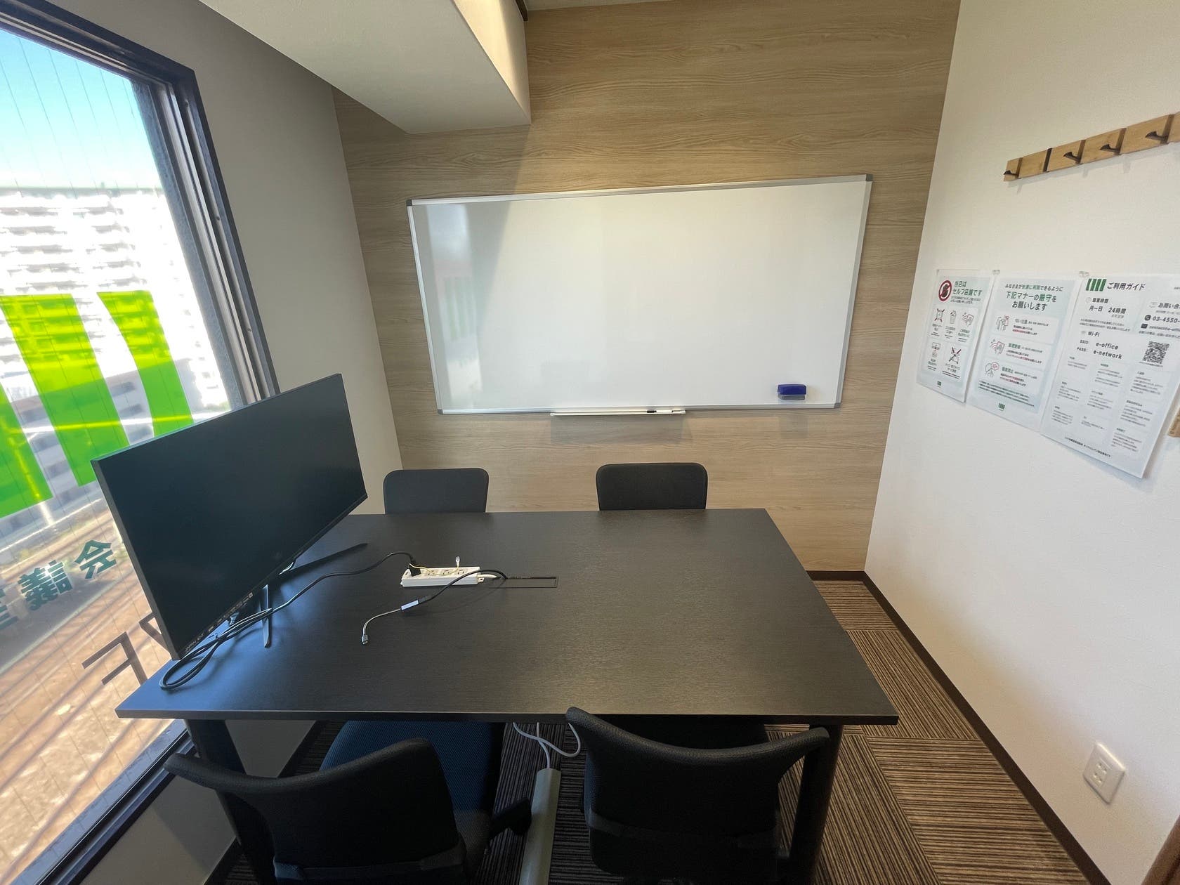 【1名利用専用】【高田馬場駅徒歩1分】4名会議室（RoomB）の写真4