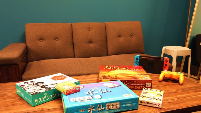 【秋葉原駅近】プロ仕様キッチン🍳高速Wi-Fi📶ボードゲーム♘人気ゲーム機🎮撮影機材📷 飲み会,料理会,パーティ,オフ会の写真6