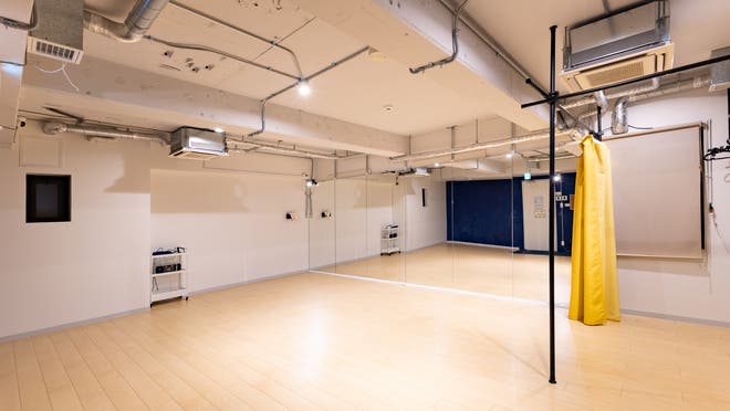 【🌟三角公園目の前🌟】ダンスもできるレンタルスタジオ|24時間利用可能⏰幅5.4m高さ2mの大型鏡の写真4