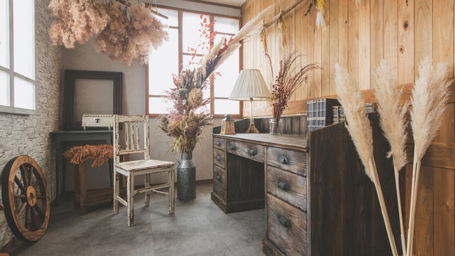 【Photo Studio ToP/JR宇都宮線 小山駅】天井のドライフラワーが特徴のインスタ映えスペース/写真撮影/動画撮影の写真4