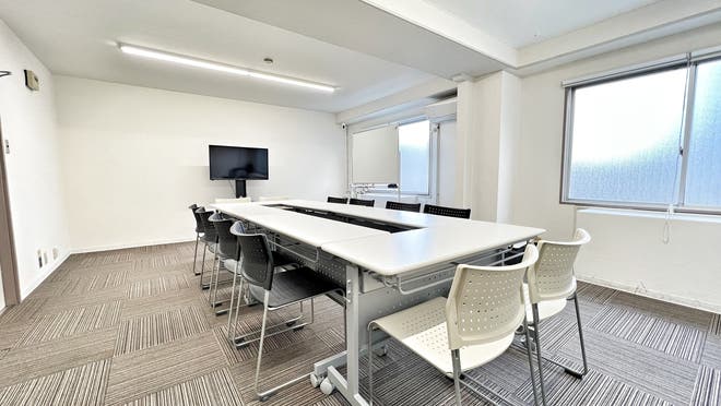 🎯新大阪駅徒歩1分🎯【インボイス対応で経費も安心】🌈爆速ネット🌈追加料金不要🌈◆お気軽会議室新大阪comet◆の写真1