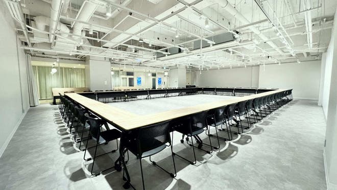 名古屋会議室 広⼩路本町 HALL(B1階)【栄駅徒歩4分!最大102名!セミナー・講演会におすすめ】の写真13