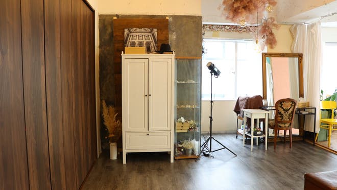 <阿部写真館>フォトウェディングスタジオ貸切💐ペットOK🐶アンティーク/白ホリ/自然光✨ポートレート/コスプレ/動画撮影の写真6