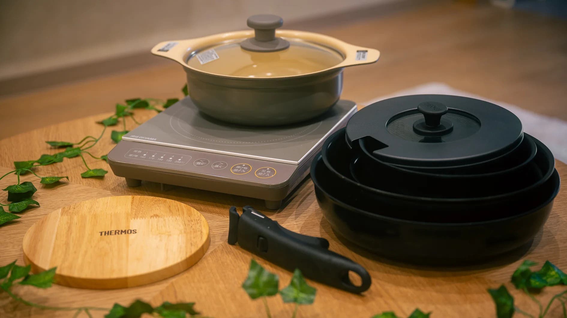 🍲卓上IHヒーターとお鍋セットの画像1