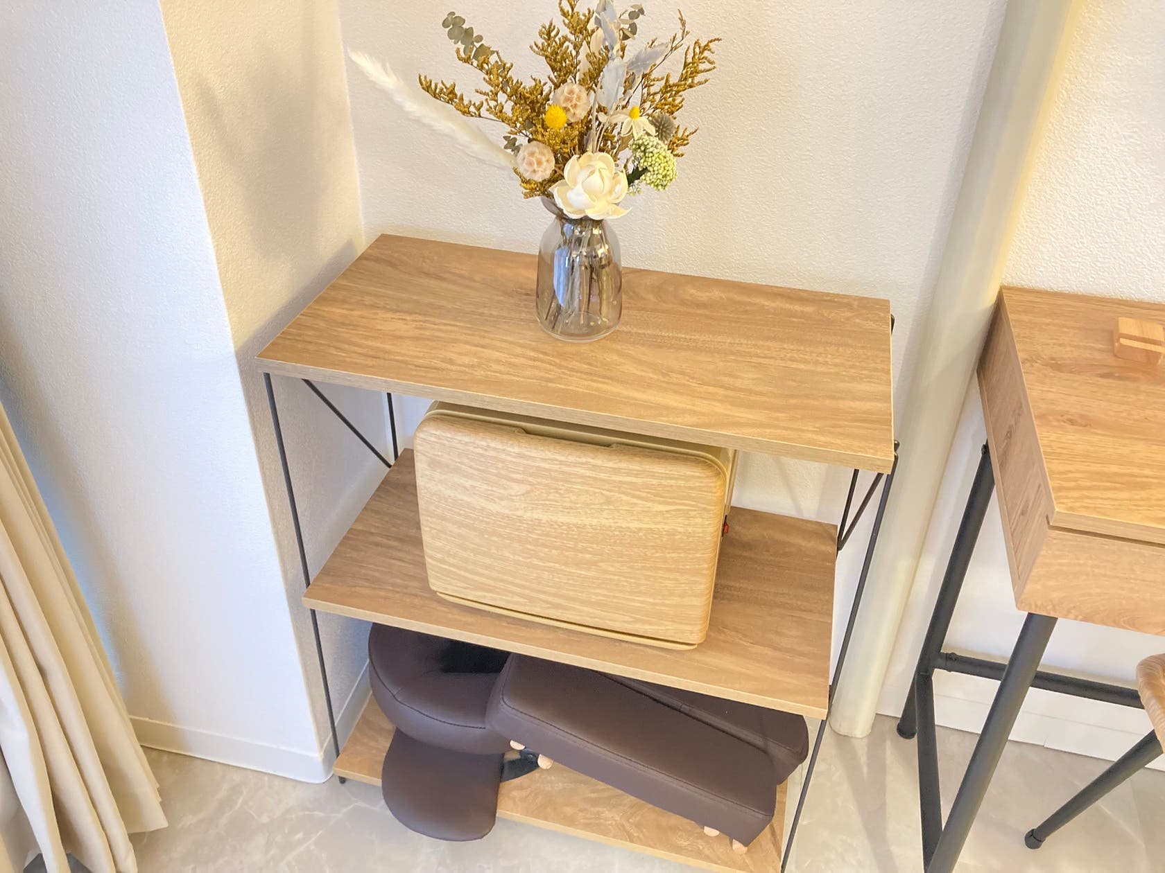 【袋町駅近】✨祝オープン✨リゾート型🌴完全個室プライベートサロン｜リクライニングベッド常設｜ラタンの机・イス｜テレビの写真7