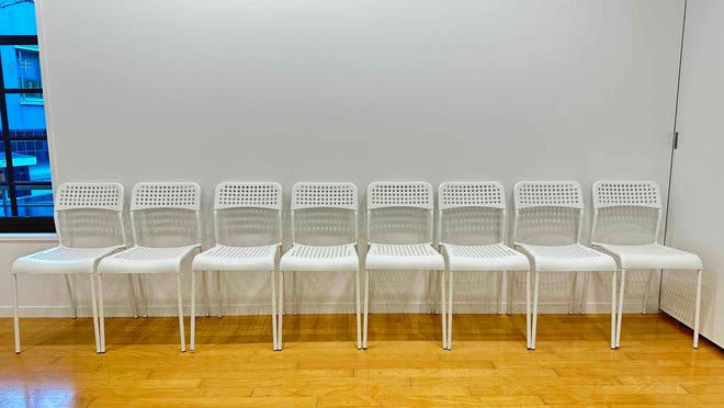 試着室・天吊ハンガーパイプ有:展示会/受注会/ポップアップに最適な表参道ヒルズ同潤館にあるイベントスペースの写真18