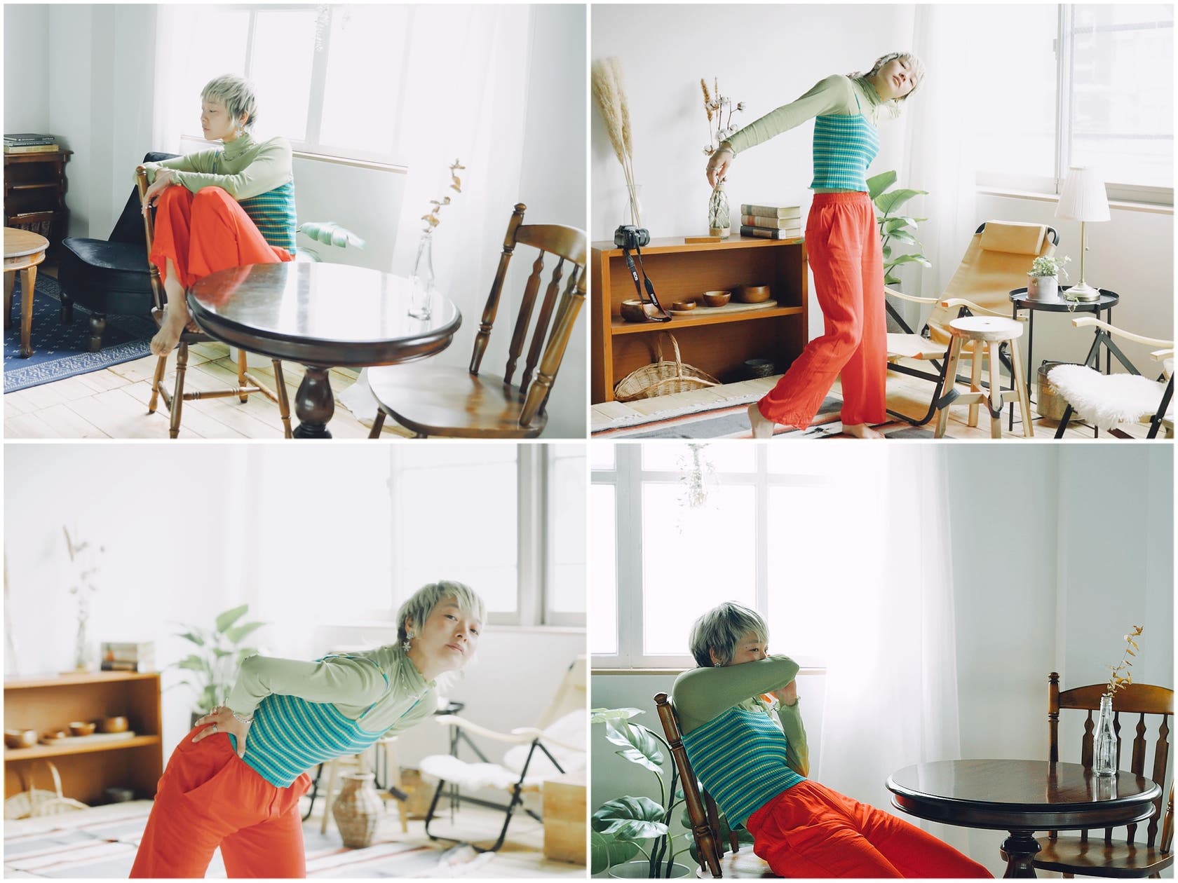 ベストホスト運営✨【目白駅3分】天高5m自然光の入る広い倉庫スタジオ！ダンス練習、窓際・白壁撮影/アンティーク&ビンテージ家具の写真27