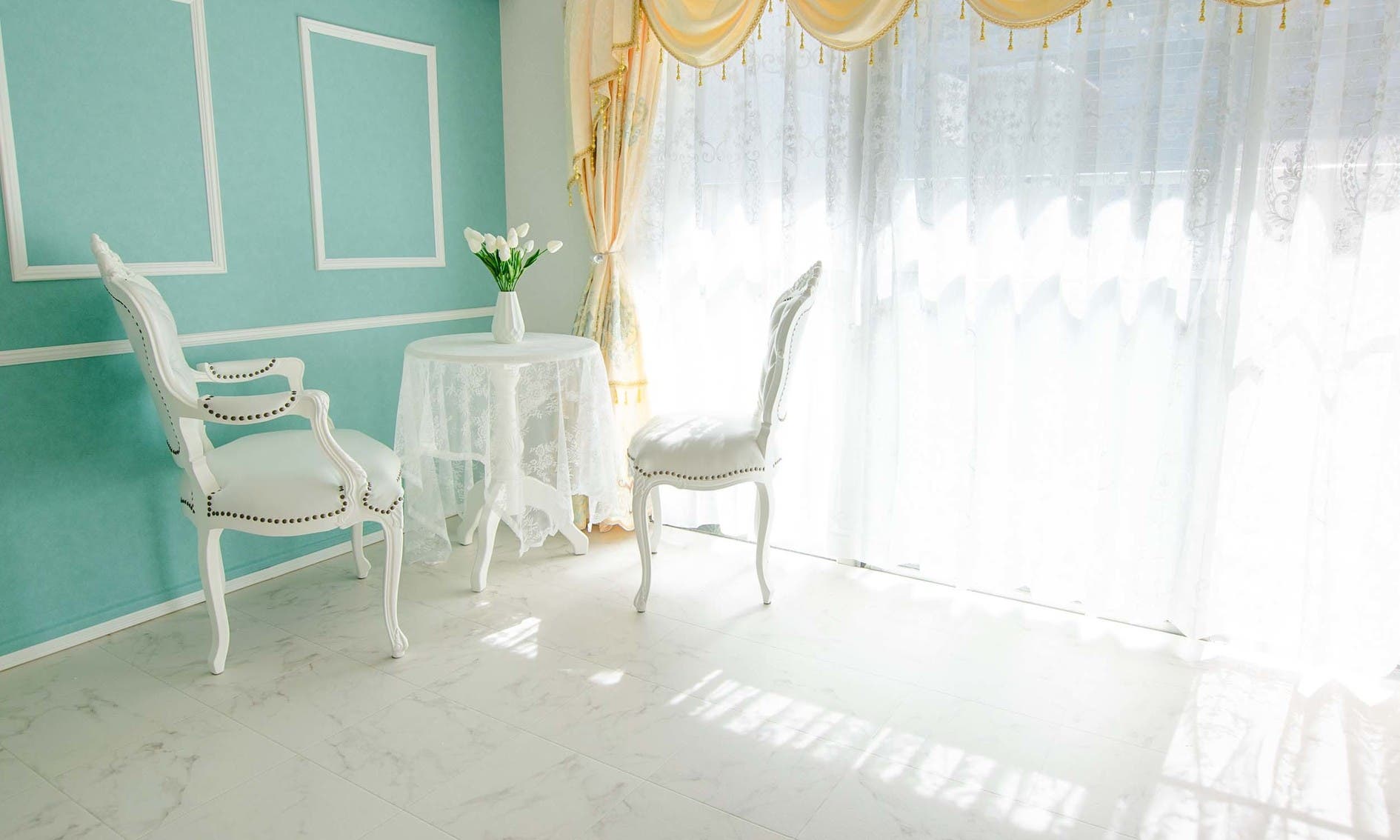 新規OPEN🌟Pink&Blue❣️天神・赤坂２面背景🎀姫系撮影スタジオ｜南向き｜ポトレ｜コスプレ｜推し活｜配信｜商用利用の写真14