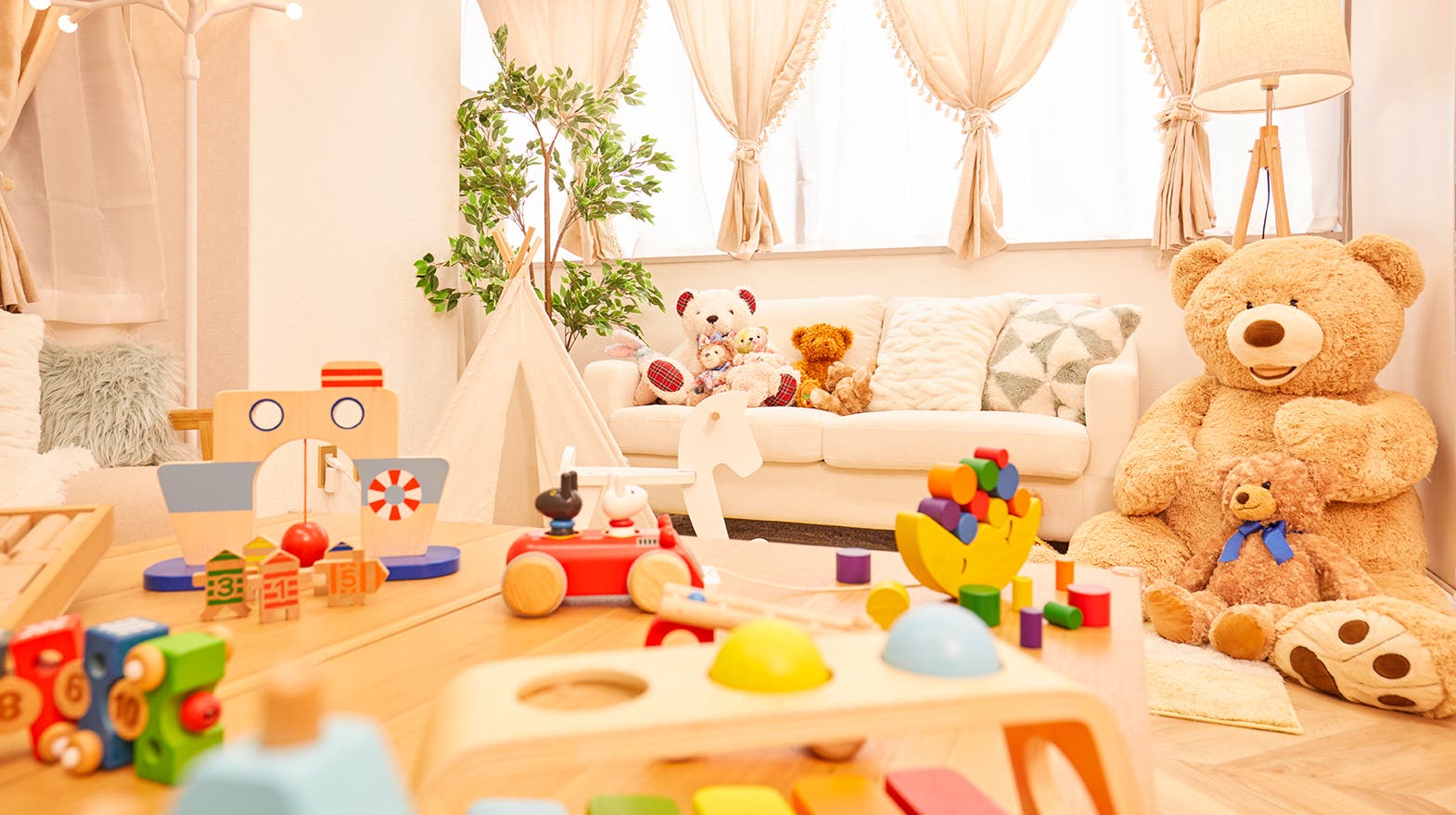 最大25名🎉新御徒町駅徒歩５分🚶‍♂️ベビーカー置き場有★子供古着あげます👗ママ会🧸クマ沢山映えスペース🧸の写真7