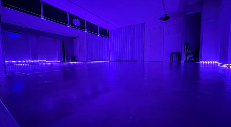 【新越谷1分】ダンスレッスン・振付確認モニター・BOSEスピーカー・LEDライト・無料備品多数用意