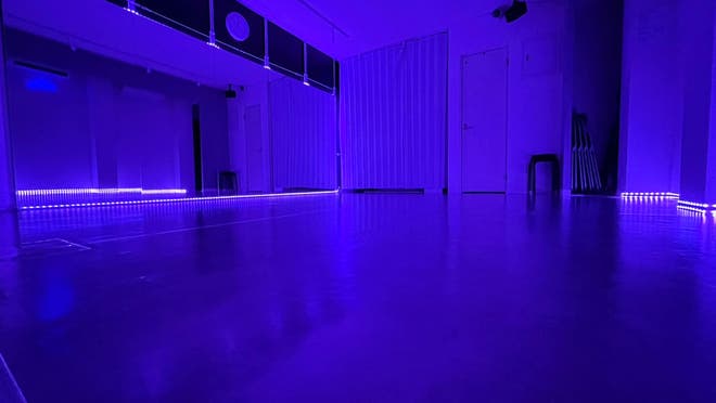 【新越谷1分】ダンスレッスン・振付確認モニター・BOSEスピーカー・LEDライト・無料備品多数用意の写真1